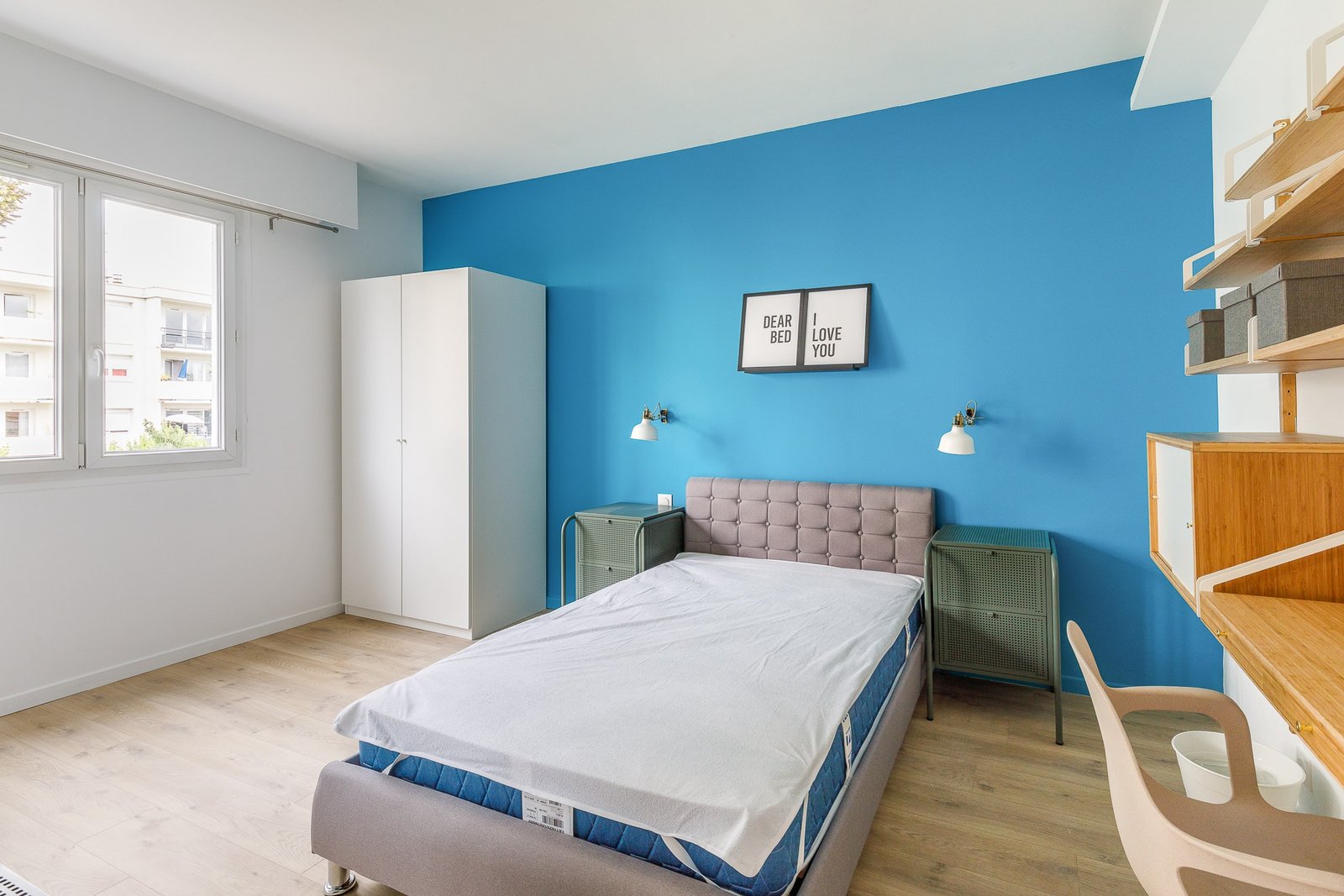 Fully furnished and equipped room of 14 m². – Colocation City